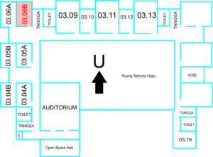 Ruang Kelas Fakultas Teknologi Industi Universitas Islam Indonesia 03.06