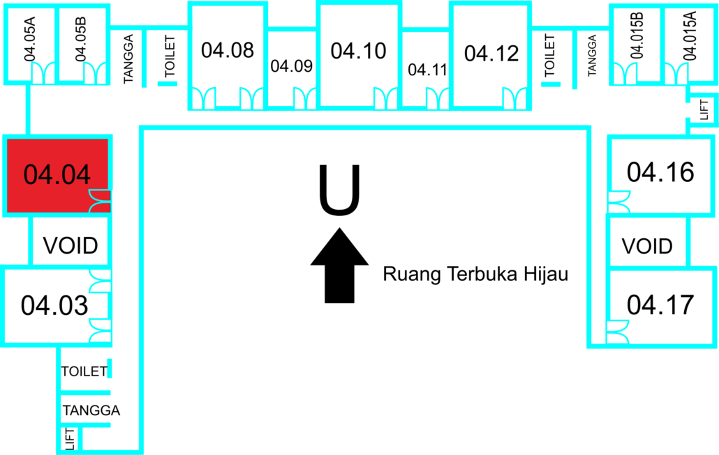 Ruang Kelas FTI 04.04 – Fakultas Teknologi Industri – Universitas Islam Indonesia